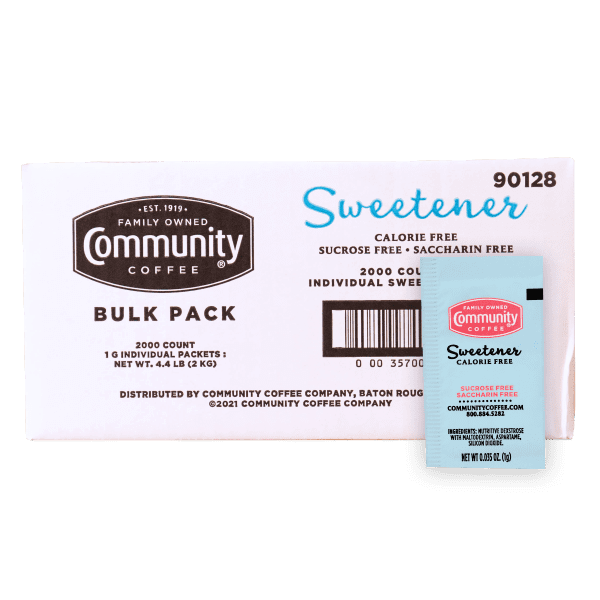 Community® Coffee Blue Sweetener 2,000 ct Box