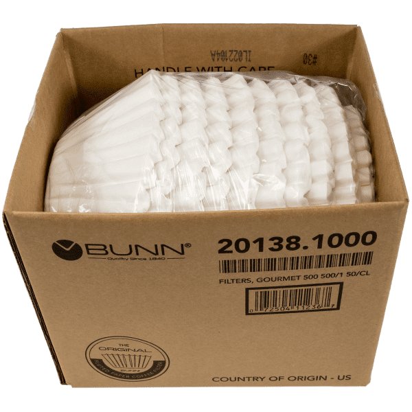BUNN® Tea & Coffee Paper Filter 500 ct Box