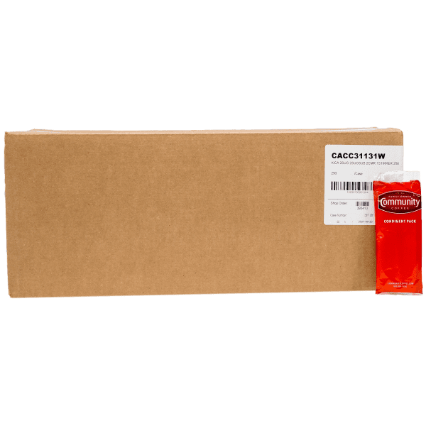 Community® Coffee Condiment Kit 250 ct Box