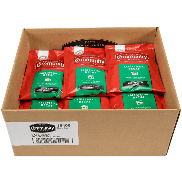 Community® Coffee Café Special® Decaf Medium-Dark Roast Frac Pack 3 oz ...