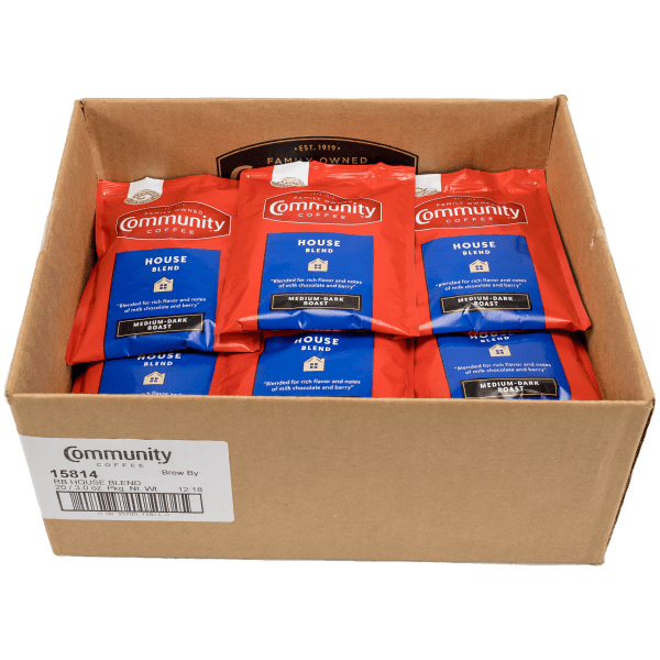 Community® Coffee House Blend Medium-Dark Roast Frac Pack 3 oz 20 ct Box
