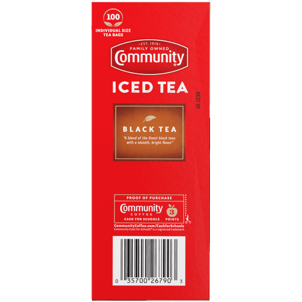 Community® Iced Tea Black Tea Bag 100 ct Box