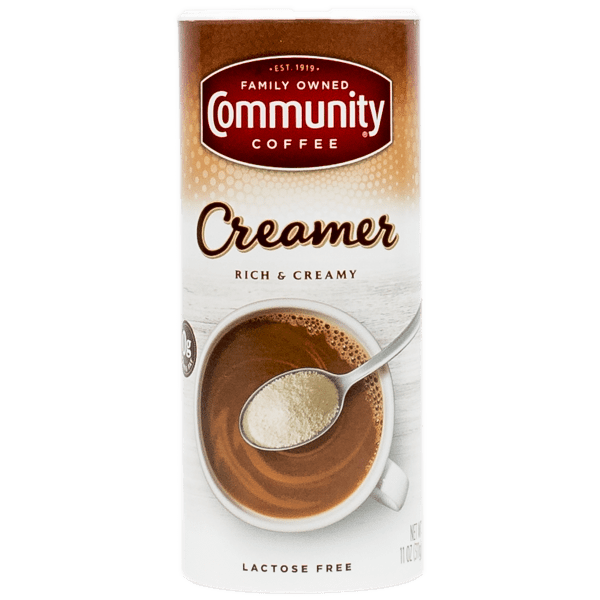 Community® Coffee Low-Fat Lactose-Free Creamer 11 oz Canister