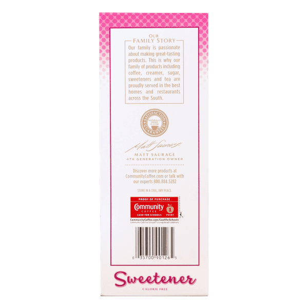 Community® Coffee Pink Sweetener 400 ct Box