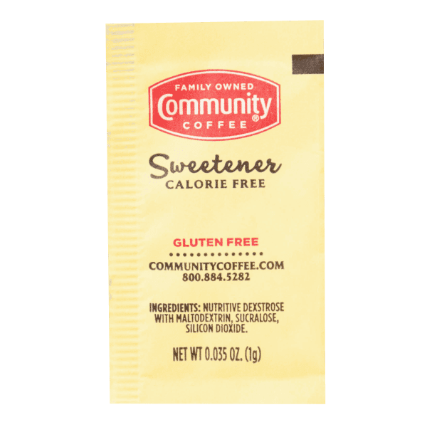 Community® Coffee Yellow Sweetener 400 ct Box